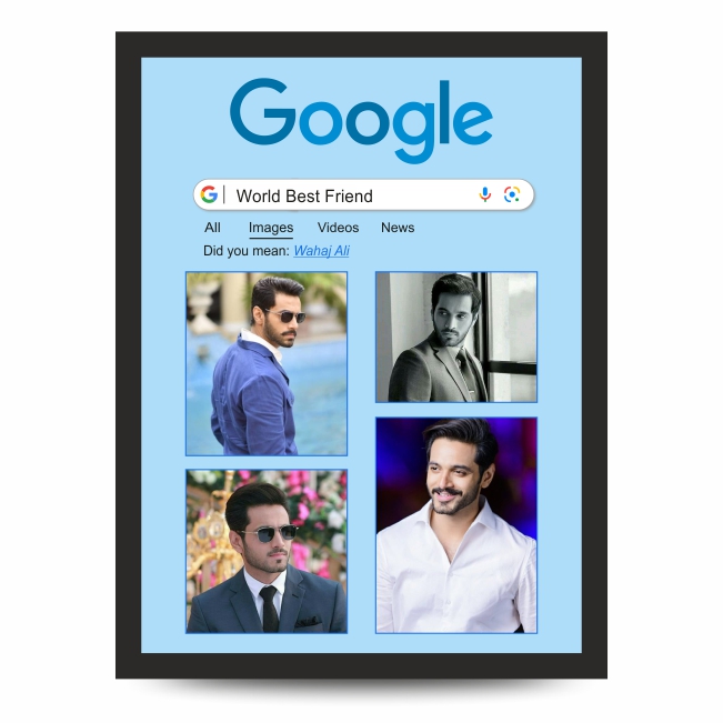 Google Frame – Customisable – Creative Gifts